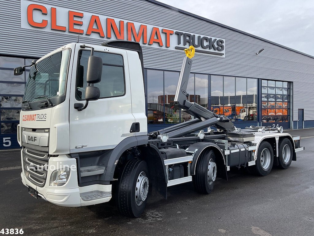 DAF FAC CF 370 8x2 NIEUWE Hyvalift 26 Ton haakarmsysteem!! Just 177. kamion rol kiper