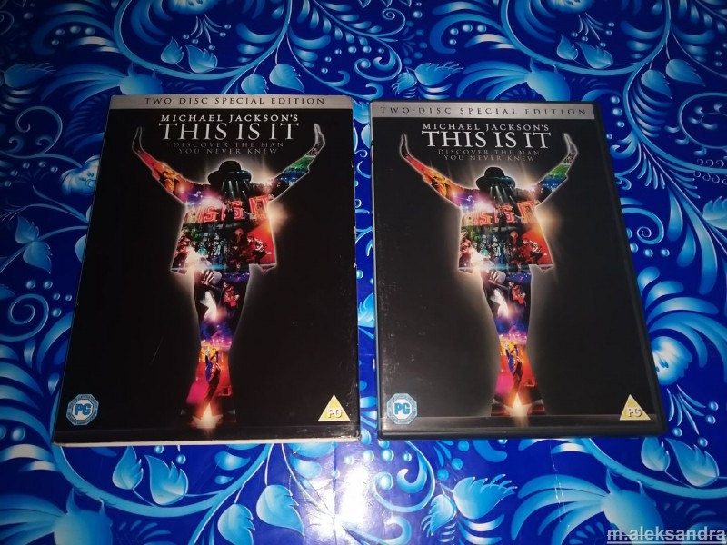 DVD Film Michael Jackson - This Is It 2DVD