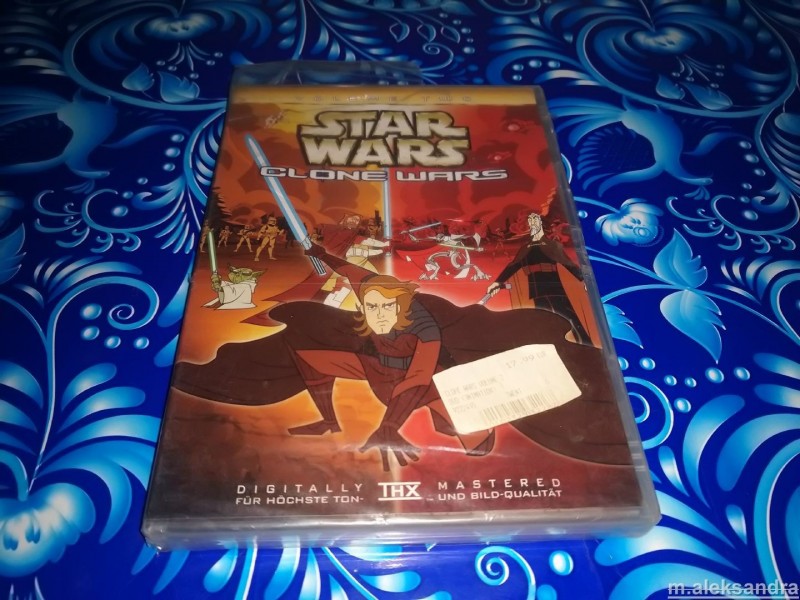 DVD crtani film Star Wars Clone Wars u celofanu !