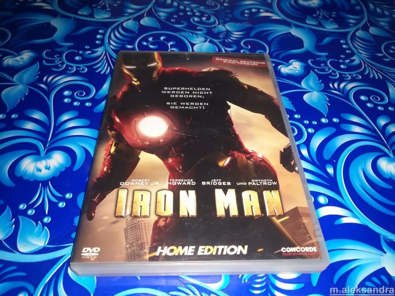 DVD Film Iron Man Home Edition