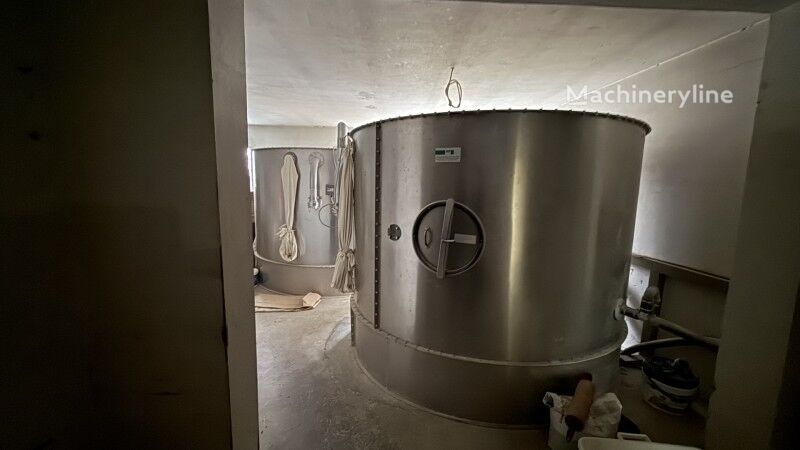 AT Hefele Mehlsilo Edelstahl 2 Stück ostala oprema za mlevenje brašna
