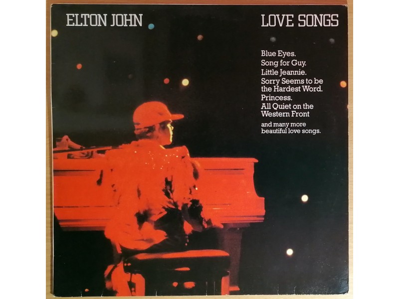 10 din SAMO!!! ELTON JOHN - Love Songs, Germany, 4-/5-