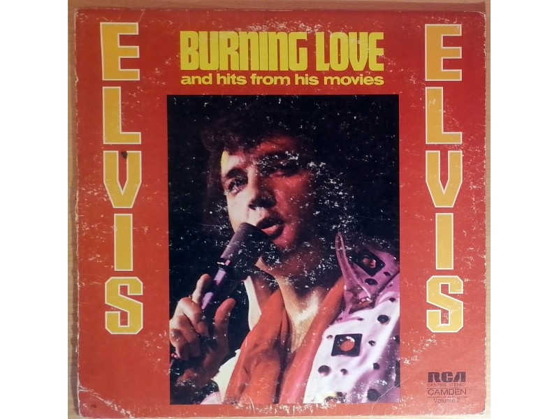 10 din SAMO!!! ELVIS - Burning Love, USA press, 4-