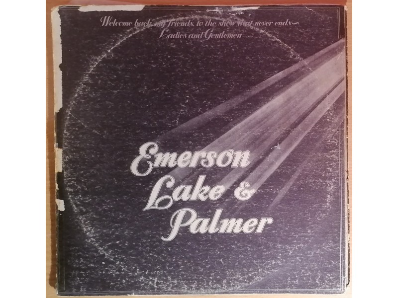 3LP EMERSON, LAKE AND PALMER - Welcome My Friends, 4-