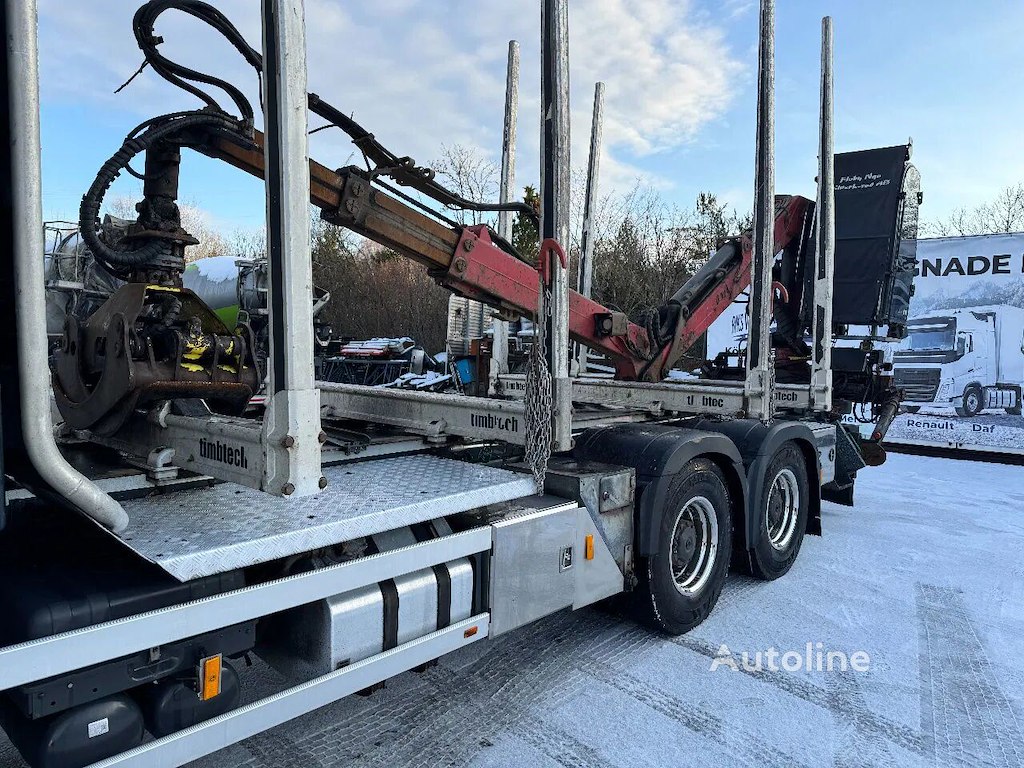 Loglift Timber-Crane with 2-hydraulic extensions, 2013 108ST autodizalica s kranom