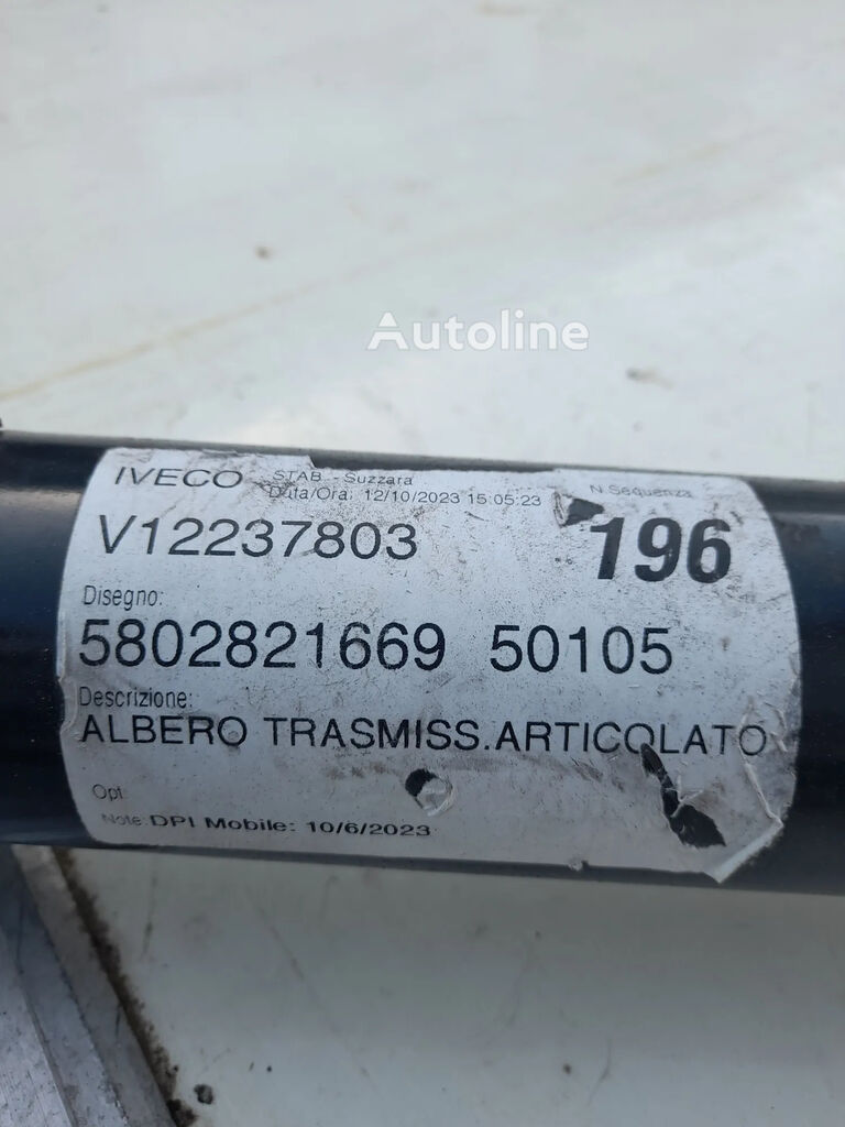 35S18, 35C18, 40C18, 50C18, 65C18, 70C18 5802821669 kardansko vratilo za IVECO DAILY VI Furgon automobila
