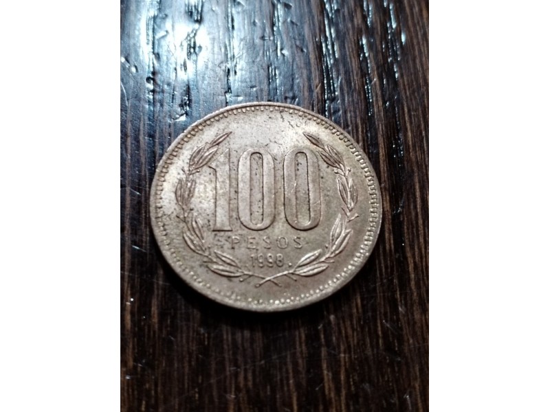 Čile 100 pesosa 1998