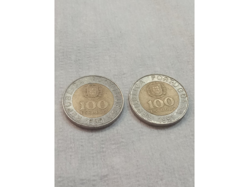 100 eskudos 1990-91