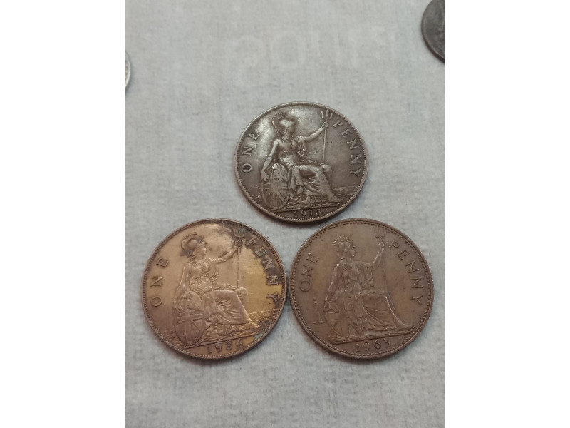 One penny 1913-36-63