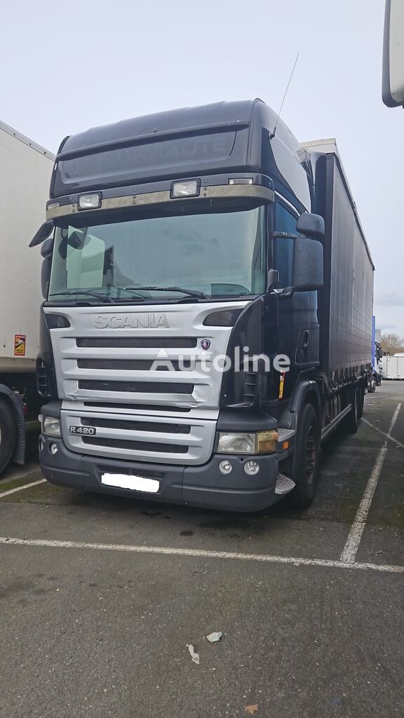 Scania R 420 TOPLINE 6X2 26T EJE DIRECIONAL TAULINER kamion sa klizna zavesa cerada