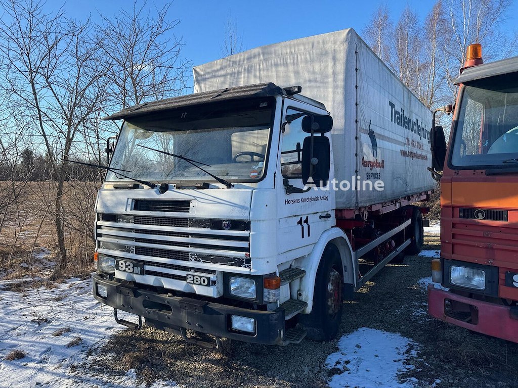 Scania 93 M kamion sa klizna zavesa cerada