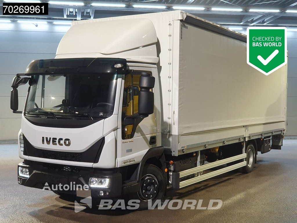 Novi IVECO Eurocargo 120LE220 4X2 12T Automatic Ladebordwand ACC Junge Euro kamion sa klizna zavesa cerada