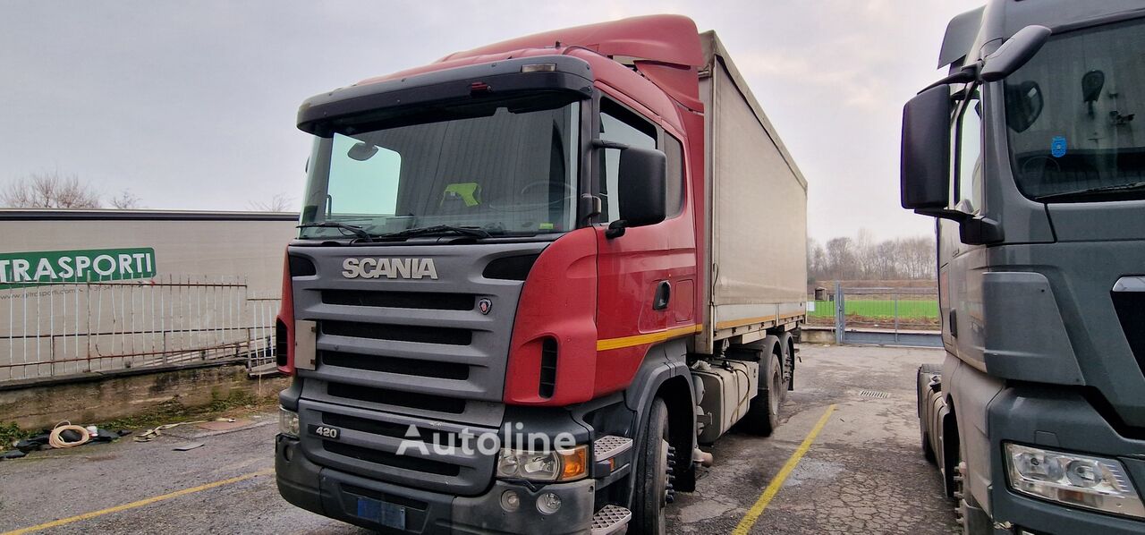 Scania R420 kamion sa klizna zavesa cerada