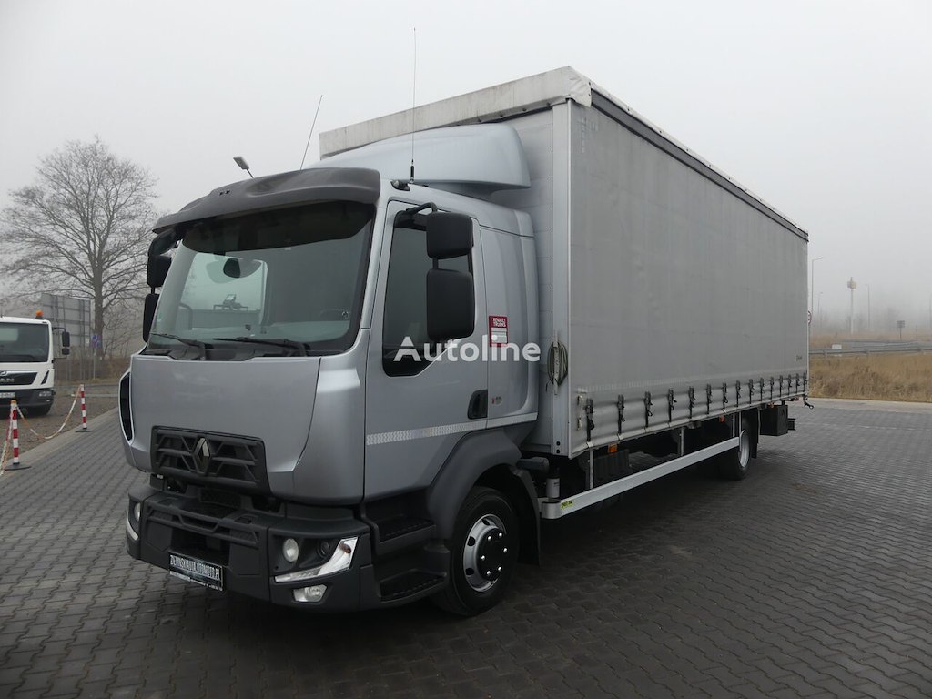 Renault D12 240 / FIRANKA 8.10 / EURO 6 / ZSUWANY DACH I BOKI / KABINA S kamion sa klizna zavesa cerada