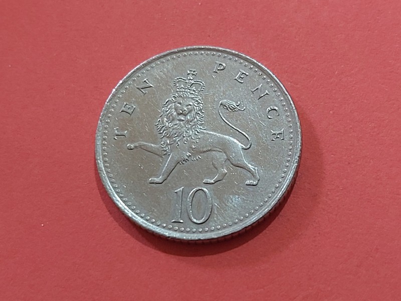 Britanija - 10 pence 1996 god