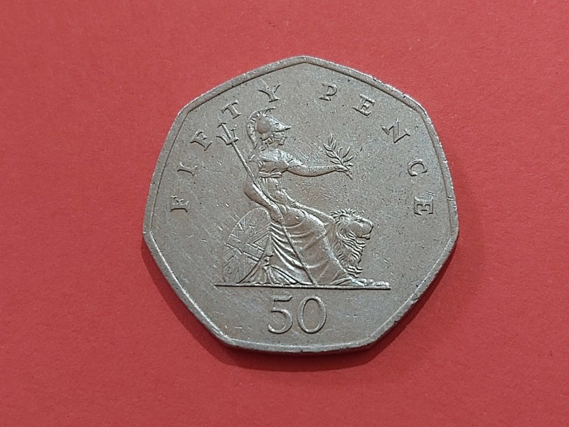 Britanija - 50 pence 1997 god