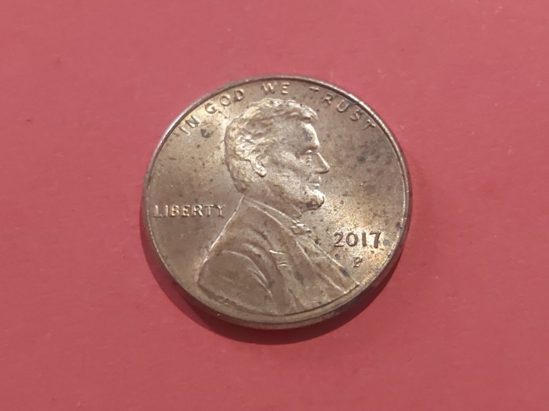 USA - 1 cent 2017 god P