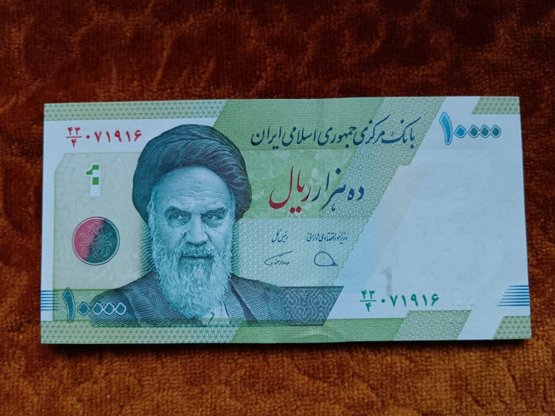 Iran 10.000 rijala,2018 god.UNC