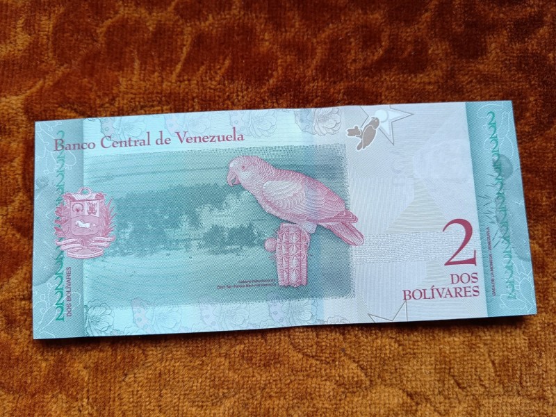 Venecuela 2 Bolivar,2018 god.UNC