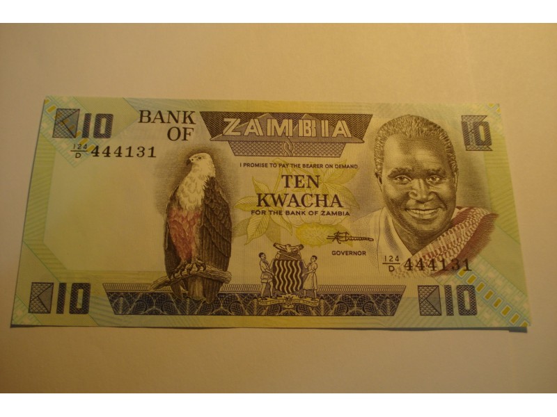 ZAMBIJA - 10 KWACHA