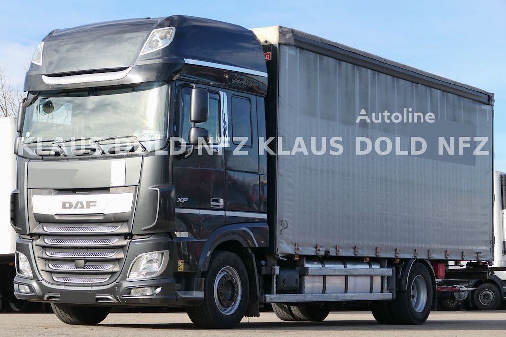 DAF XF 480 Pritsche Plane Retarder Edscha Navi Euro6 kamion s ceradom