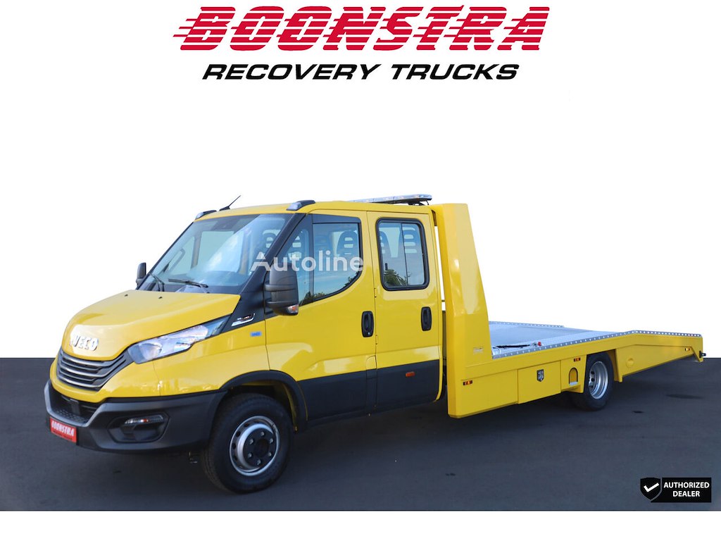 Novi IVECO Daily 70C18 Aut. DoKa Tijhof Aluliner Winch Luchtvering Navi autotransporter