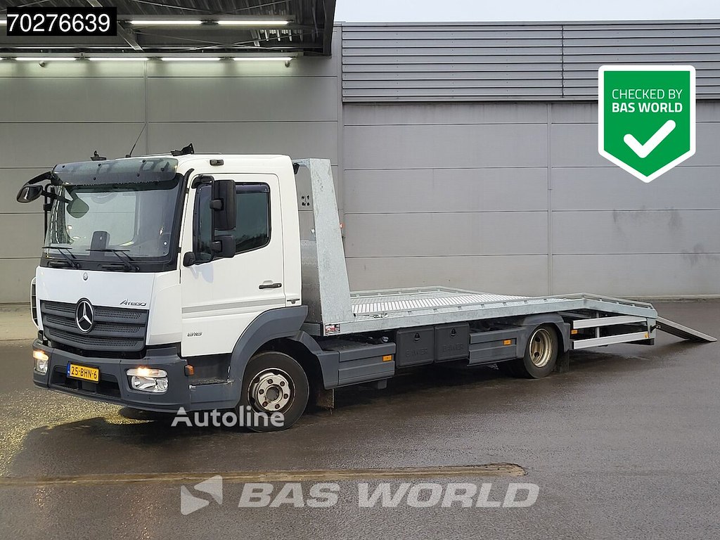 Mercedes-Benz Atego 816 4X2 8tonner NL-Truck Transporter 2x Ramps Winch Automa autotransporter