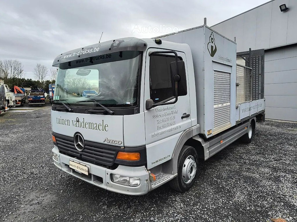 Mercedes-Benz Atego 815 GARDEN - MATERIAL BOX - RAMPS autotransporter