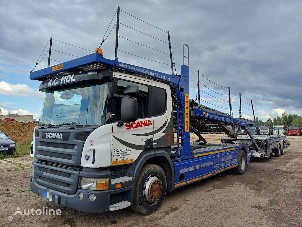 Scania + Rolfo 2006 autotransporter + prikolica autotransportera