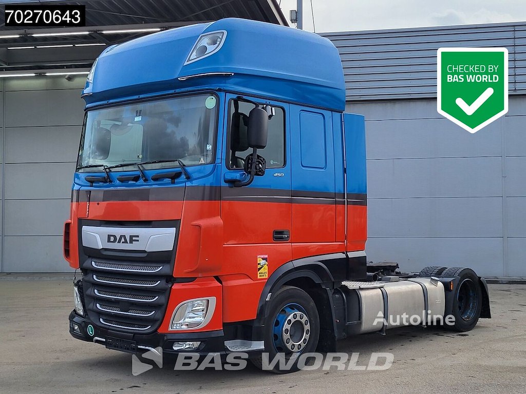 DAF XF 450 4X2 BROKEN ENGINE! Mega SSC 2x Tanks ACC Euro 6 tegljač