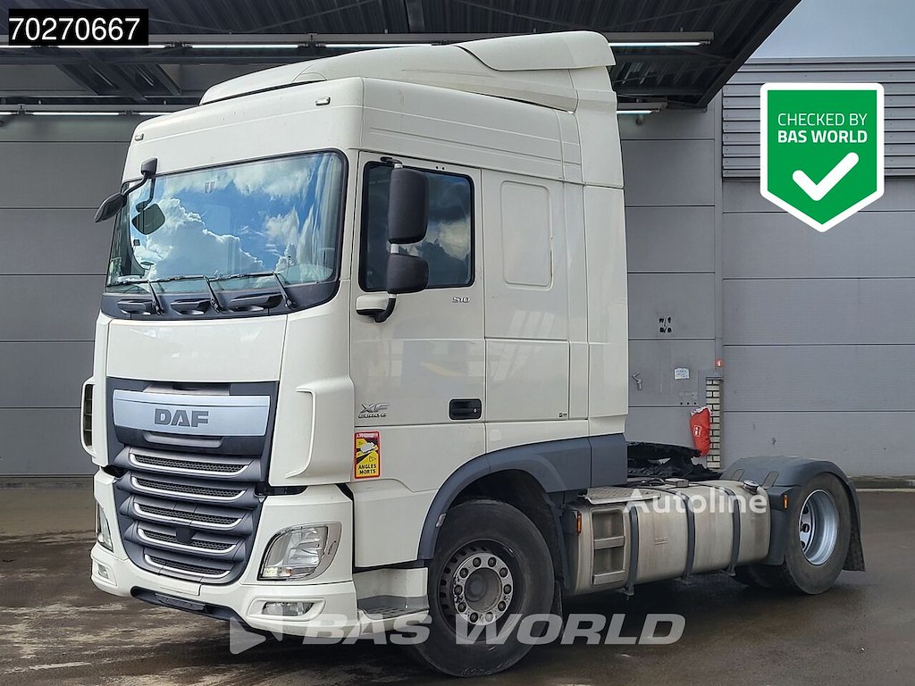 DAF XF 510 4X2 SC 2x Tanks Standklima tegljač