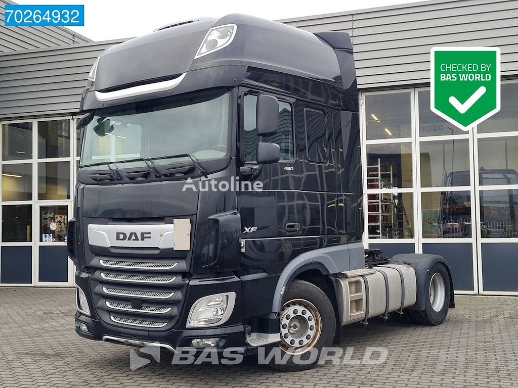 DAF XF 480 4X2 ACC Retarder Standklima SSC Euro 6 tegljač