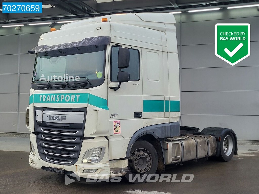 DAF XF 440 4X2 SC Mega Hebesattel Euro 6 tegljač