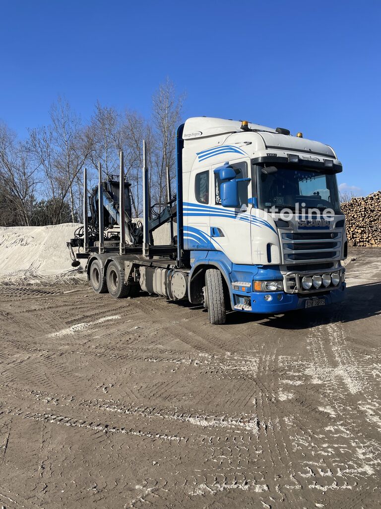 Scania R 730 kamion za prevoz drva