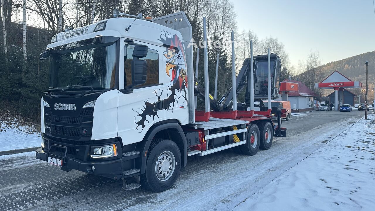 Scania G500 6x4 kamion za prevoz drva