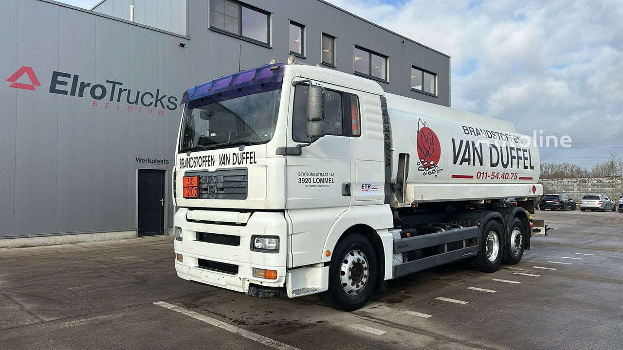 MAN TGA 26.410 (BELGIAN TRUCK / ADR VALID / ADR AT+FL / 6X2 / 18000 autocisterna