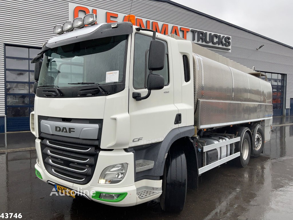 DAF FAN CF 450 Euro 6 RVS Milchtank autocisterna