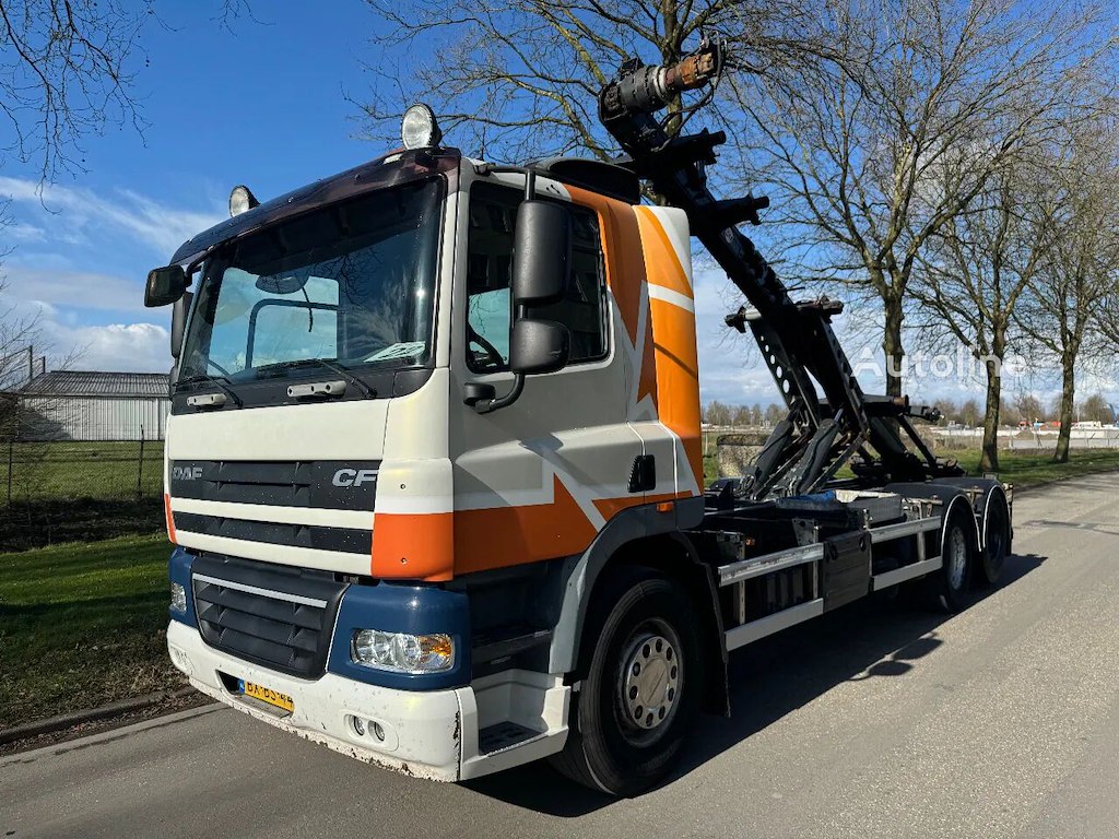 DAF CF 85.410 EURO 5 30 TON KETTING SYSTEEM vozilo za prevoz kontejnera