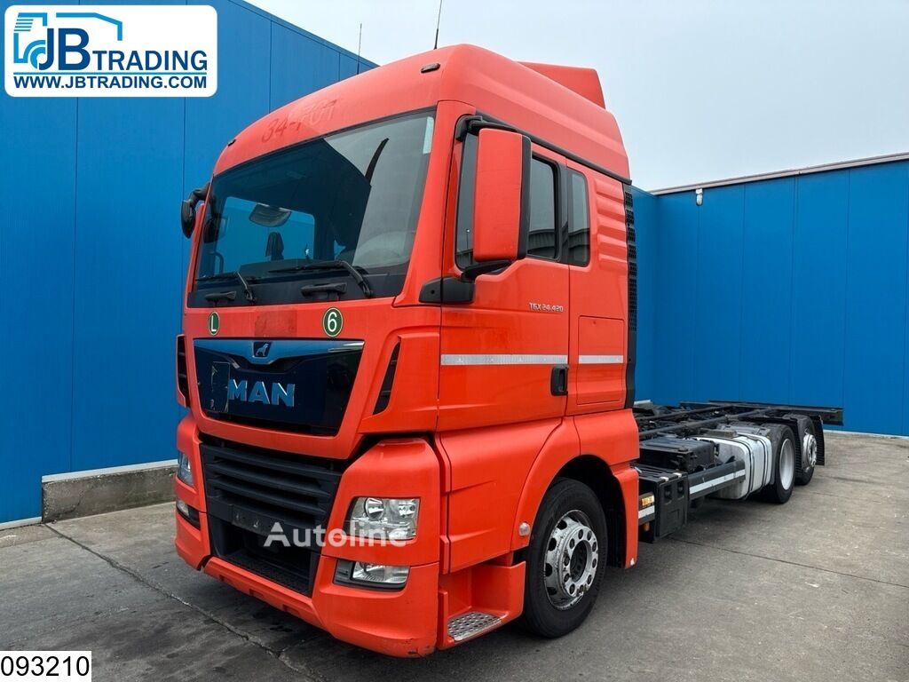 MAN TGX 24 420 EURO 6, Retarder, BDF vozilo za prevoz kontejnera