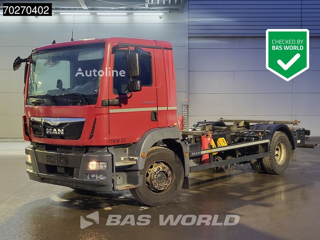 MAN TGM 18.290 4X2 ADR PTO German Truck Manual Euro 6 vozilo za prevoz kontejnera