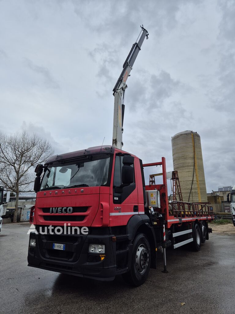 IVECO Stralis 420 šleper za prevoz cevi