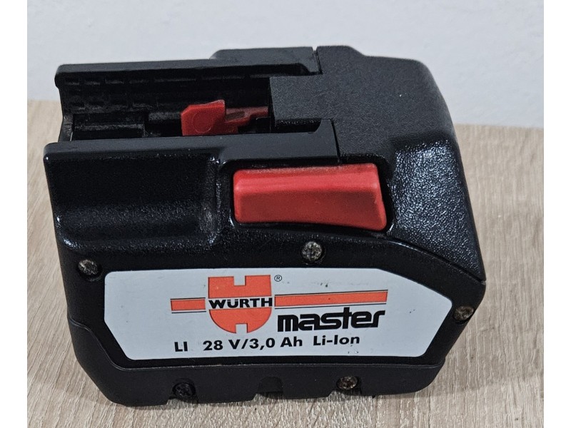 BATERIJA WURTH MASTER 28V