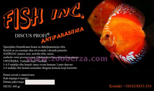 Discus Profi ANTIPARAZITICA