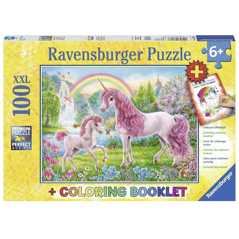 Ravensburger puzzle (slagalice) 100XXLpcs Magični jednorozi RA13698