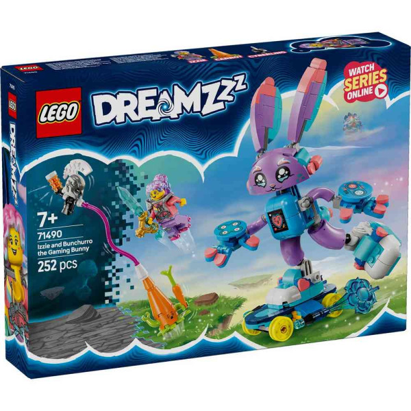 LEGO DREAMZZZ IZZIE AND BUNCHURRO THE GAMING BUNNY