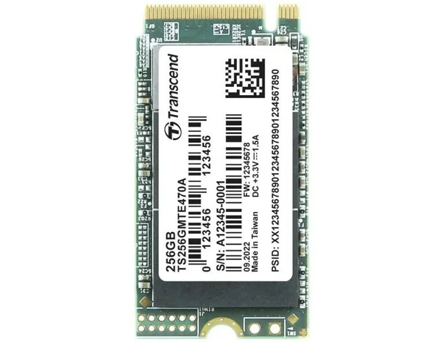 Transcend 256GB M.2 NVMe PCIe Gen 3x4 (TS256GMTE470A-VS1) SSD disk