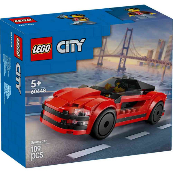 LEGO CITY RED SPORTS CAR