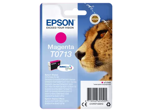 Singlepack Magenta T0713 DURABrite Ultra Ink