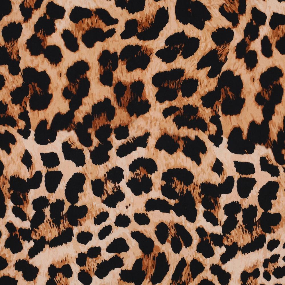 Viskozna tkanina Leopard | smeđa | digitalna štampa | 100%VI
Viskozna tkanina Leopard | smeđa | digitalna štampa | 100%VI