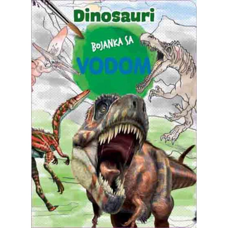 VODENA BOJANKA DINOSAURI